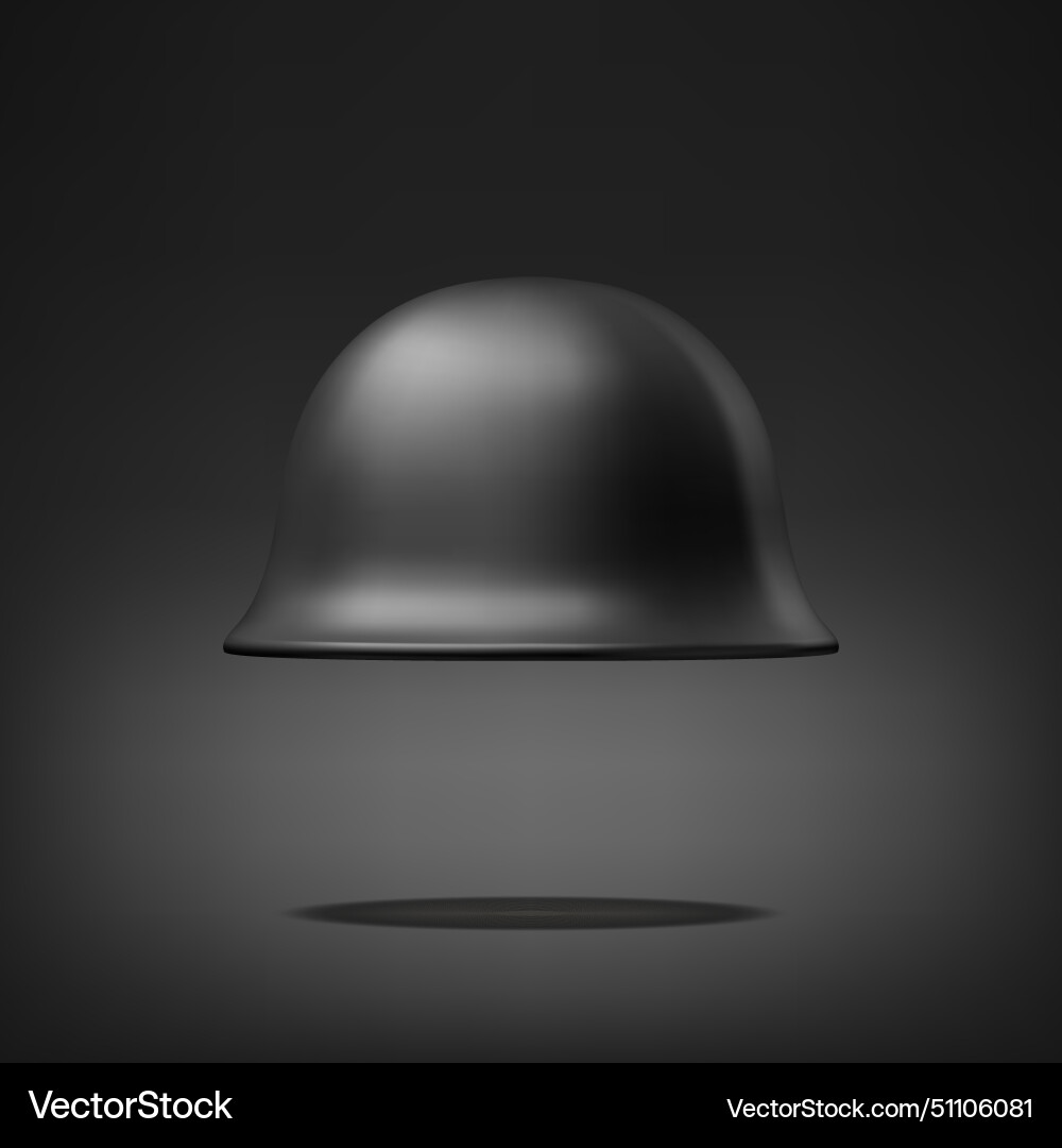 3d realistic black military soldier Royalty Free Vector