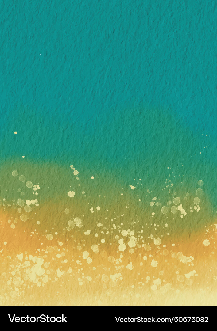 Abstract green and yellow splash color Royalty Free Vector