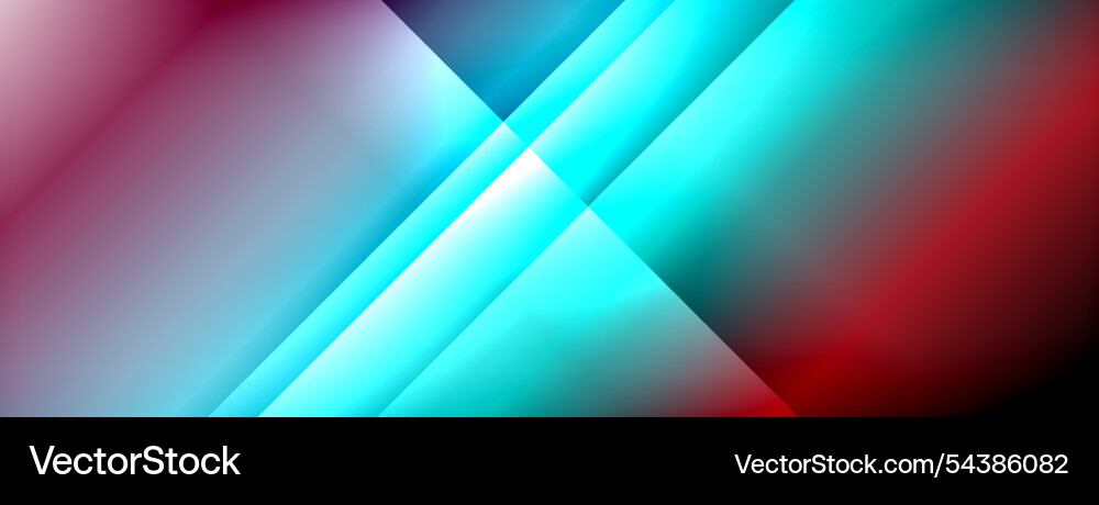 Colorful gradient with lines made of shadow and Vector Image