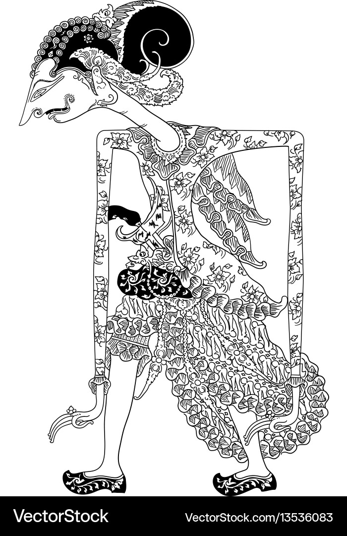 Batara darma Royalty Free Vector Image - VectorStock