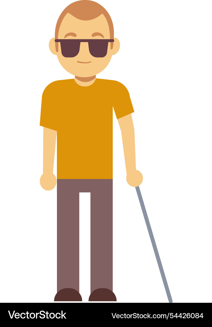 Blind Man Vector Images (over 4,800)