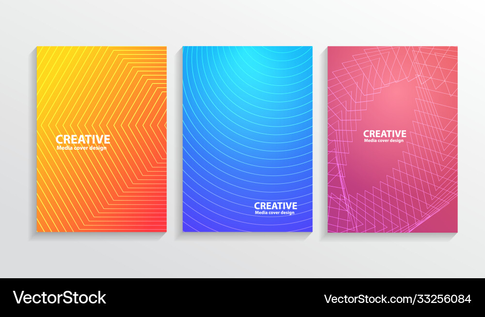 Book cover design abstract template Royalty Free Vector
