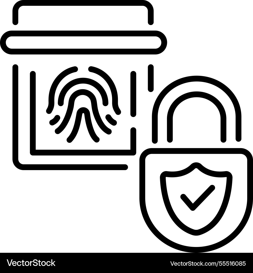 Evidence security Royalty Free Vector Image - VectorStock
