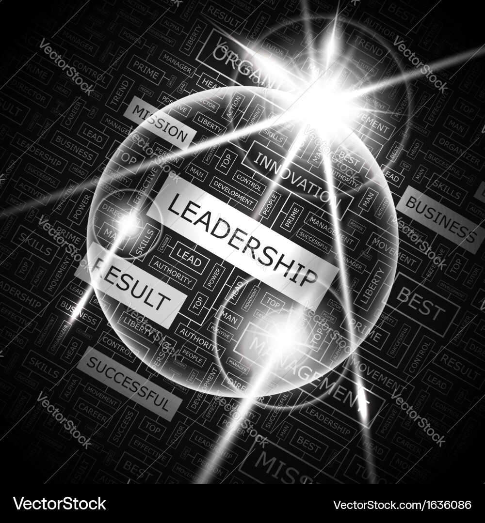 Leadership Royalty Free Vector Image - VectorStock