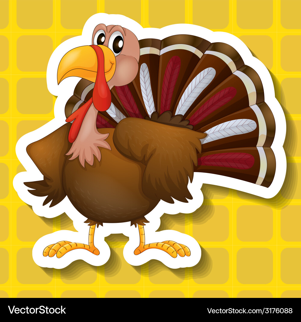 Turkey Royalty Free Vector Image - VectorStock