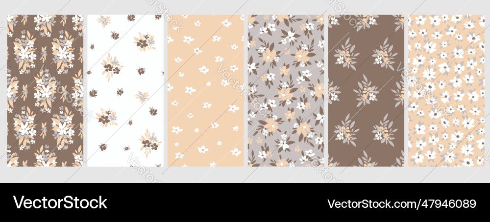 Elegant Floral Pattern Royalty Free Vector Image