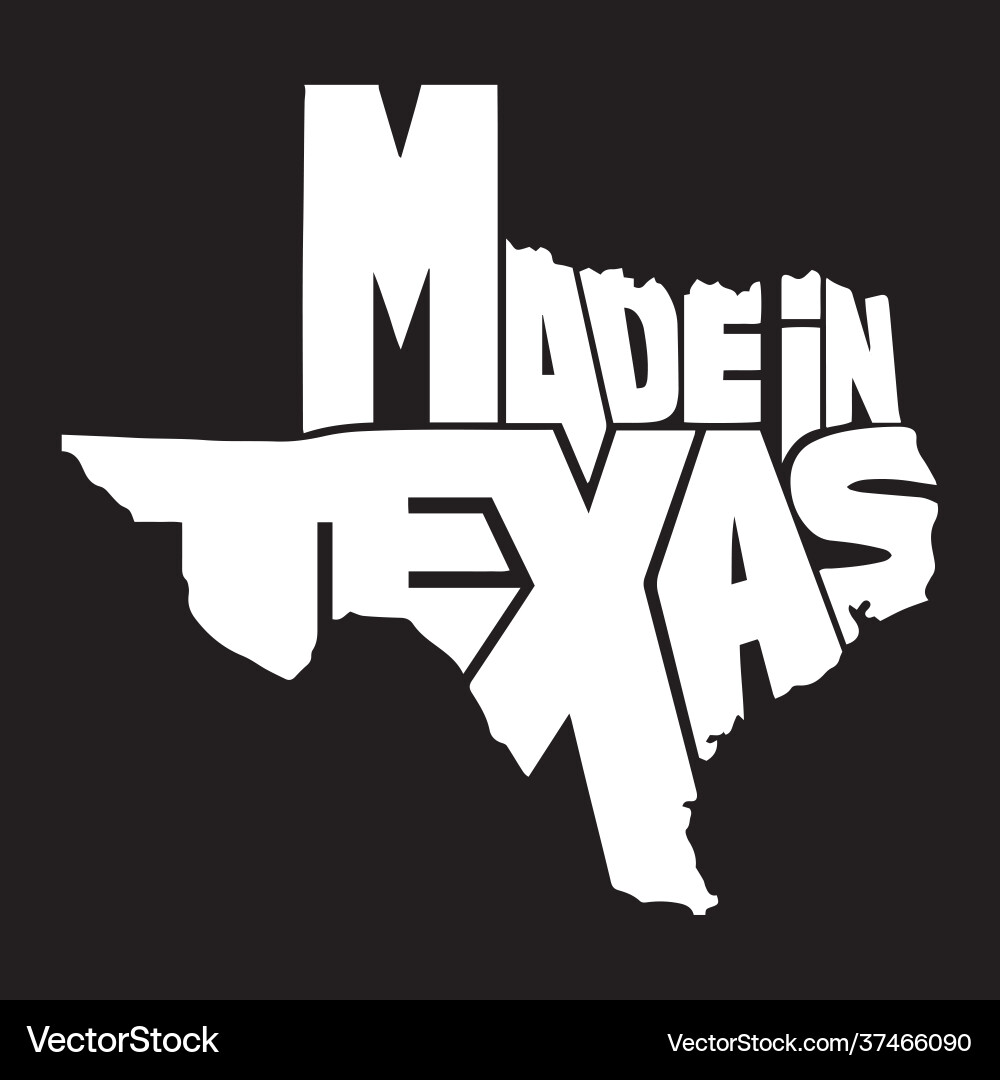 Texas State Badge Royalty Free Vector Image - VectorStock