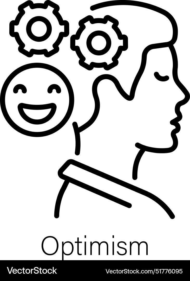 Optimism Royalty Free Vector Image - VectorStock