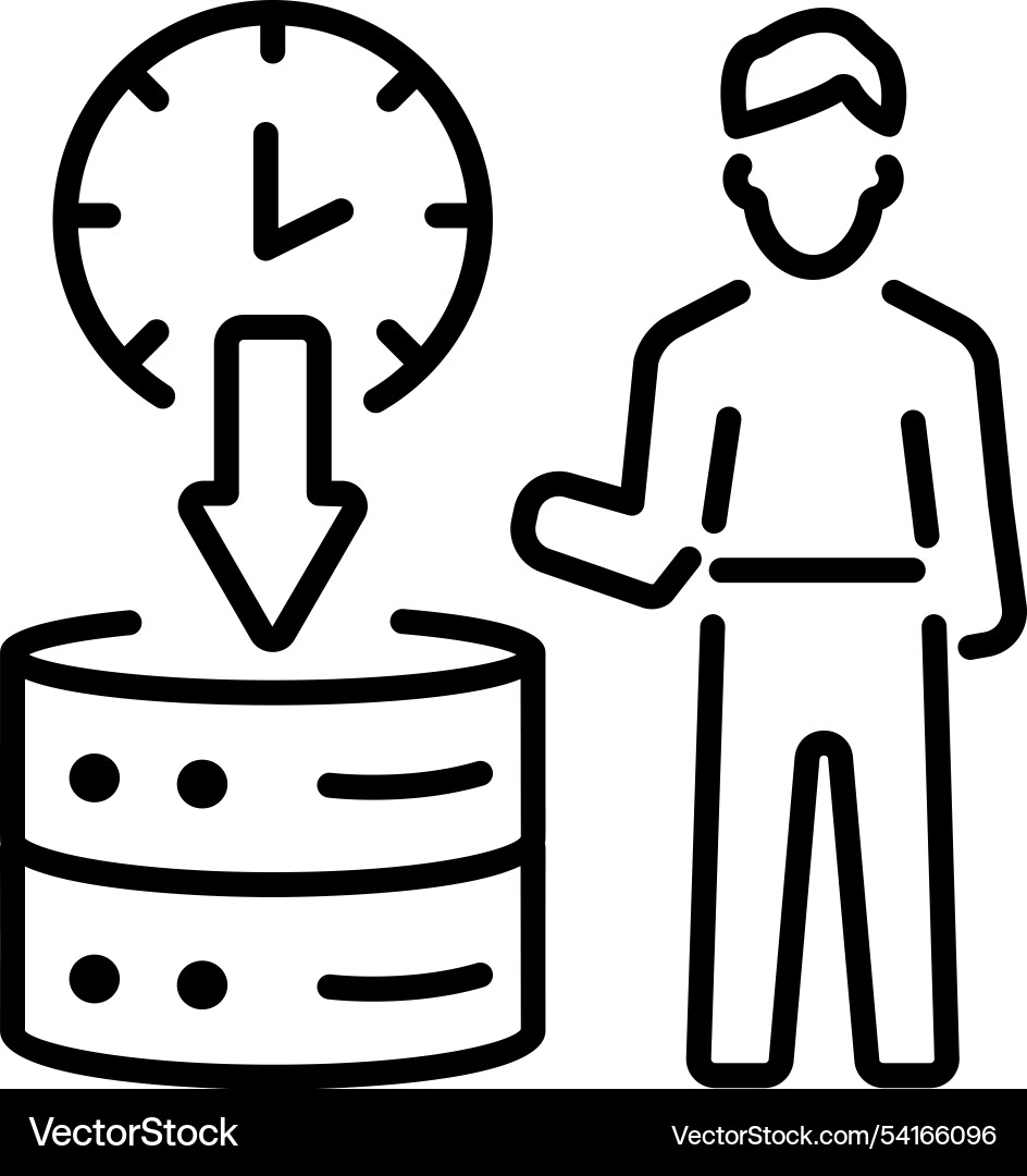 Backup Royalty Free Vector Image - VectorStock Backup Royalty Free Vector Image - VectorStock