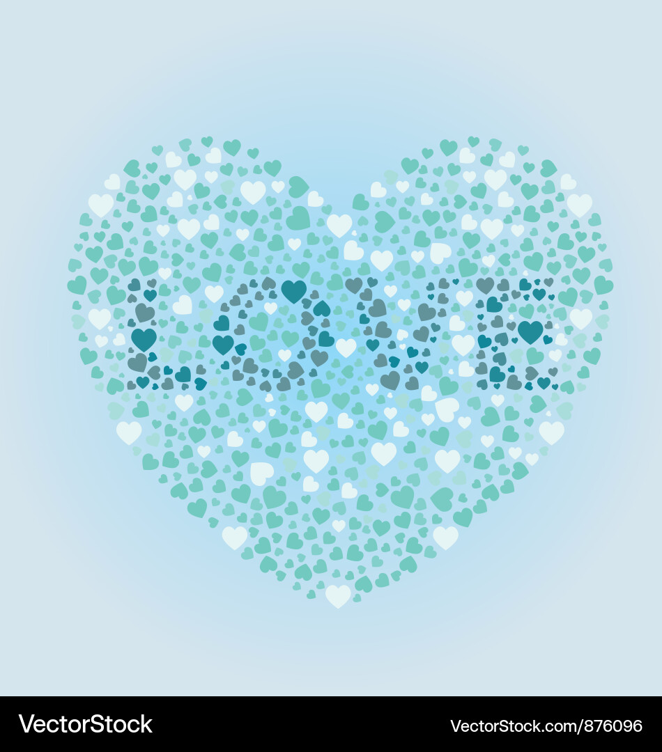 Love heart Royalty Free Vector Image - VectorStock