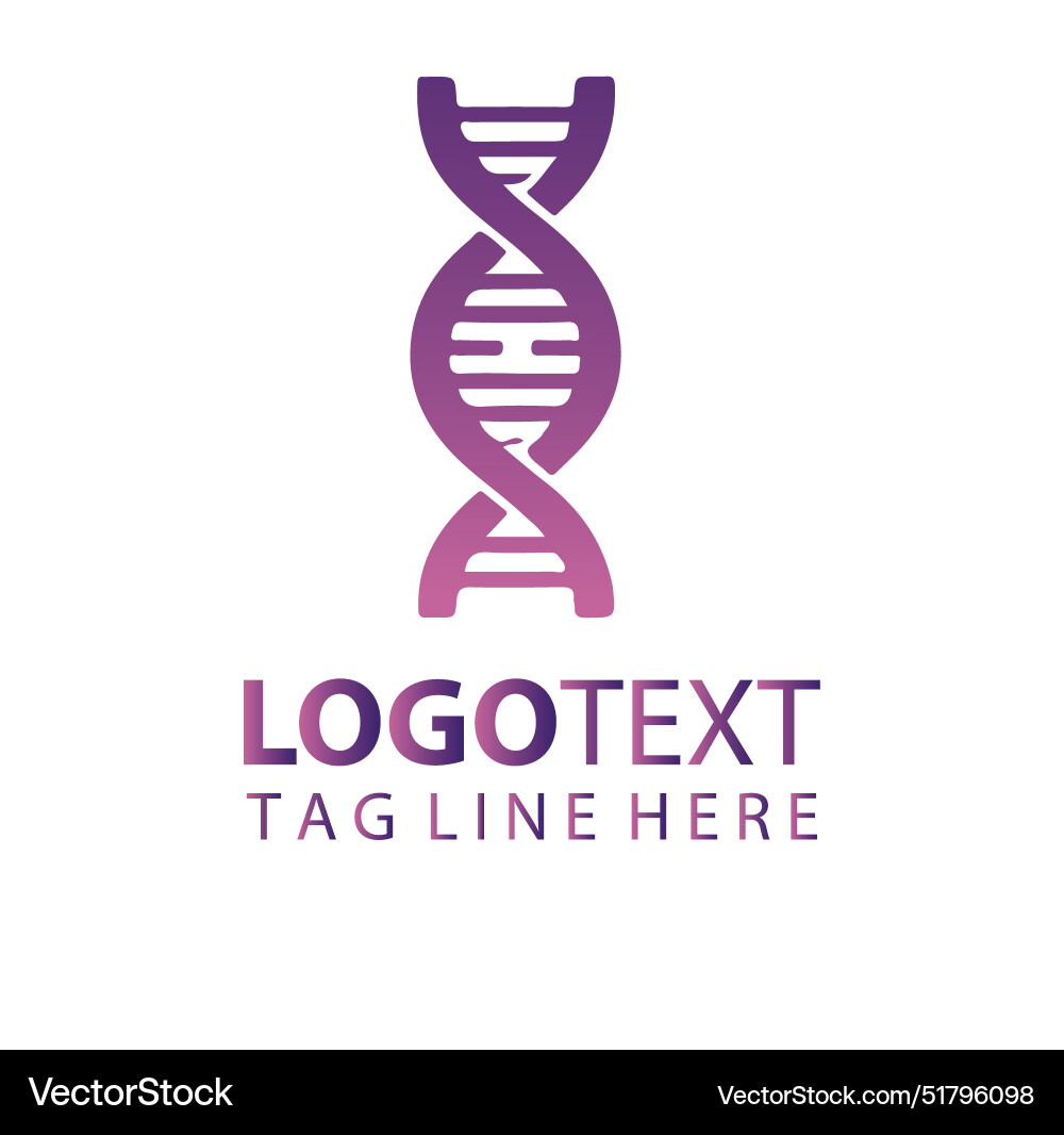 Biotech logo Royalty Free Vector Image - VectorStock