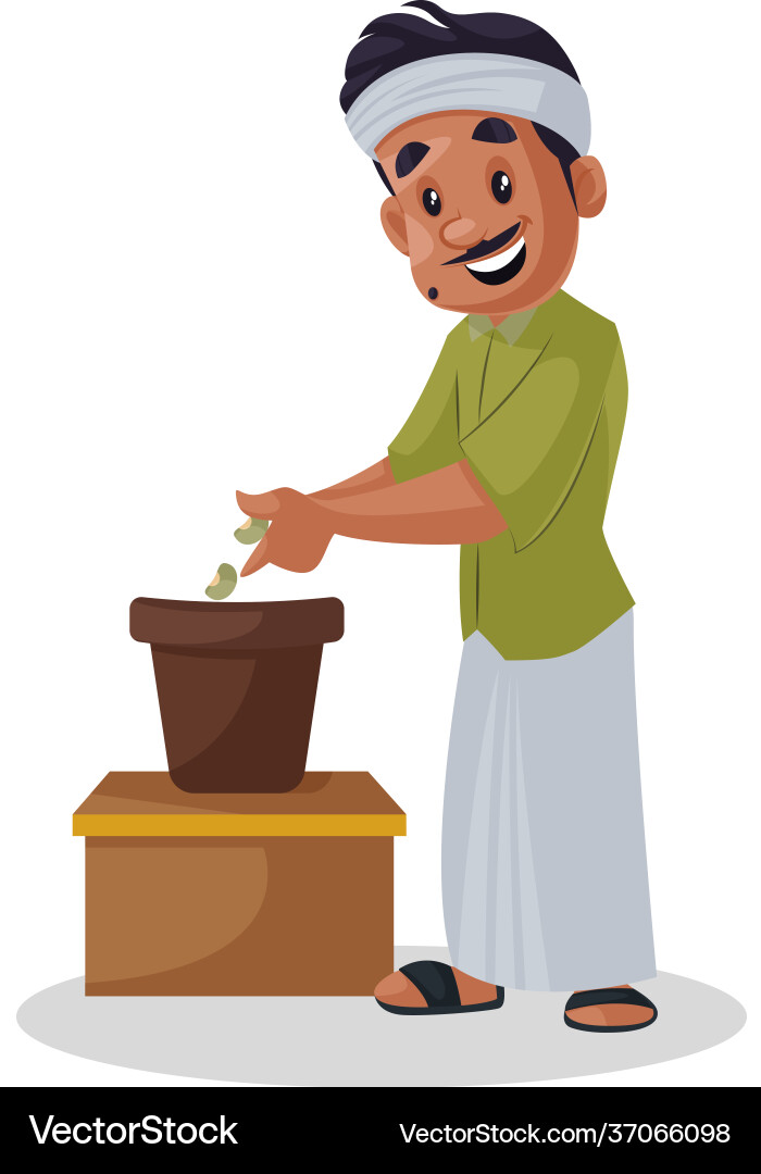 Gardener cartoon Royalty Free Vector Image - VectorStock