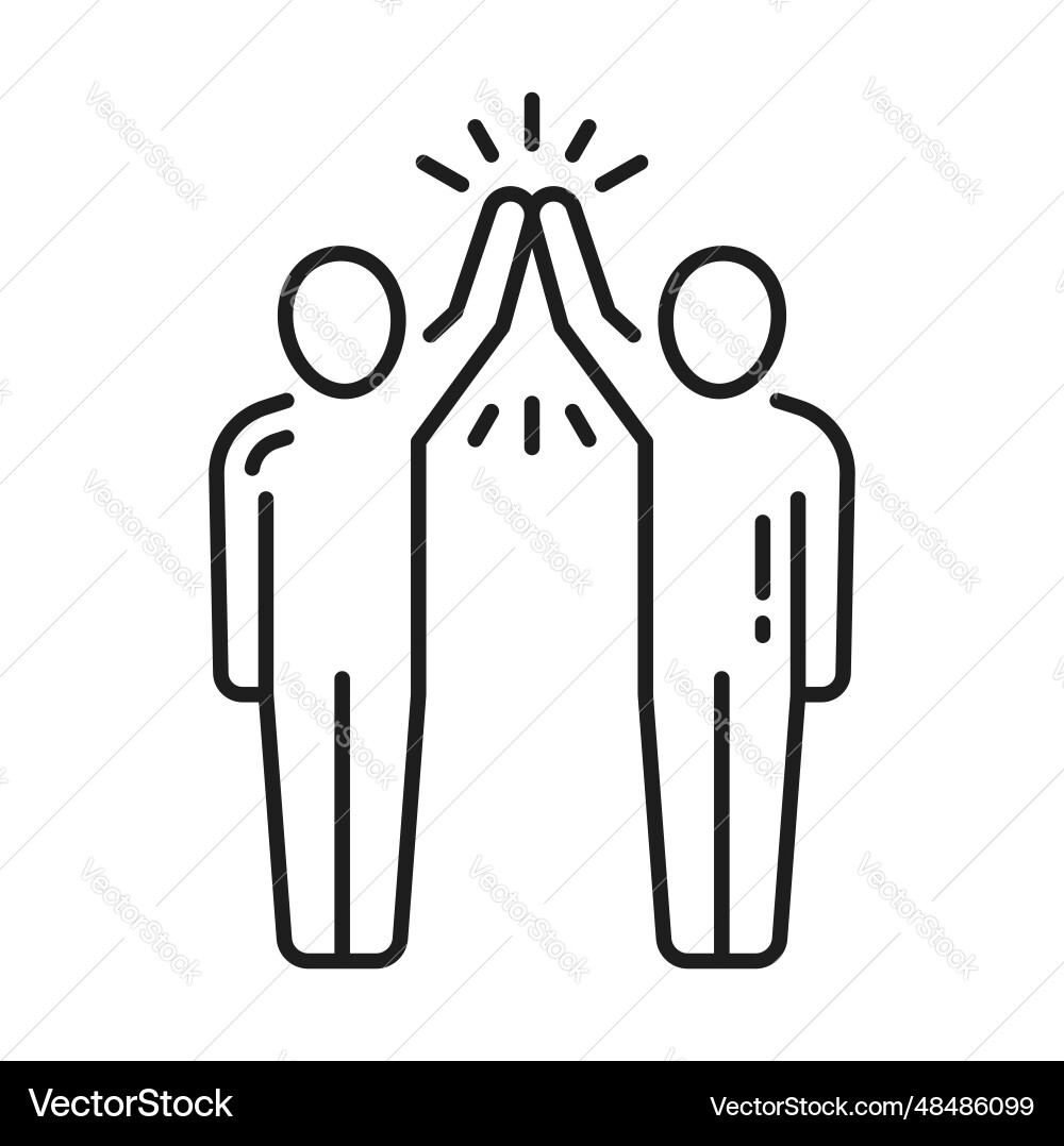 People Greeting Each Other Vector Images (over 560)