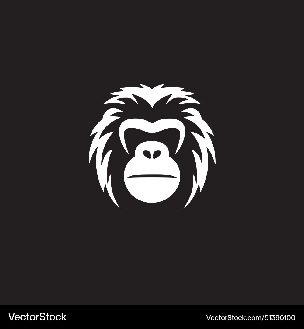 Monkey - high quality logo ideal for t-shirt Vector Image
