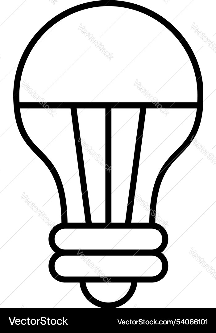 Led light line icon design Royalty Free Vector Image