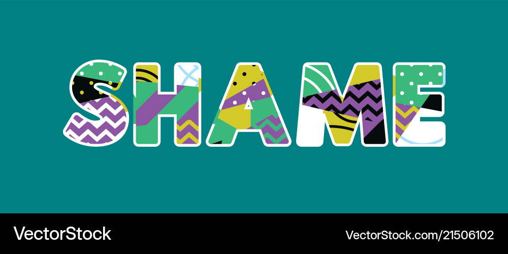 Sham concept word art Lizenzfreies Vektorbild