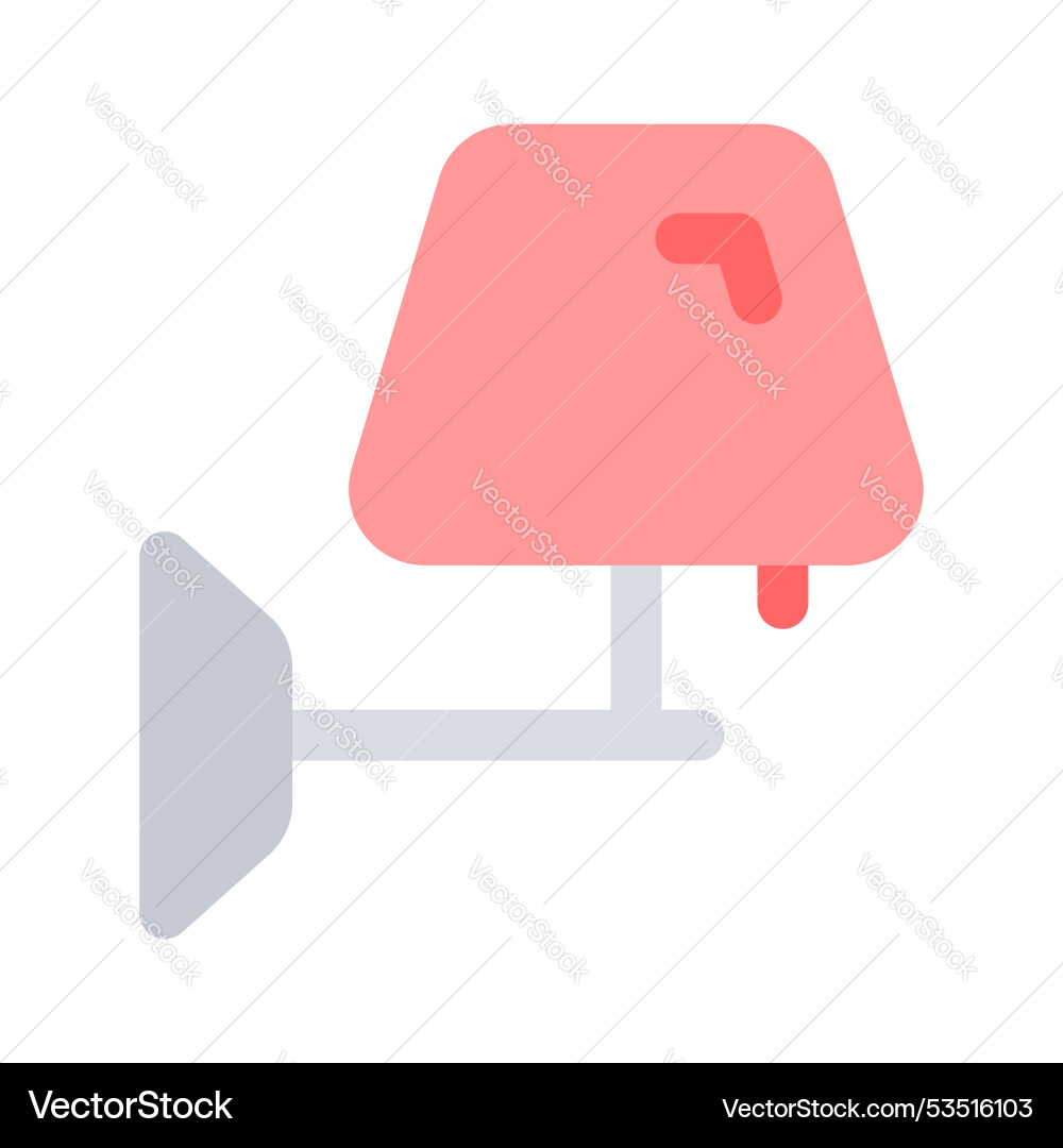 Wall lamp Royalty Free Vector Image - VectorStock
