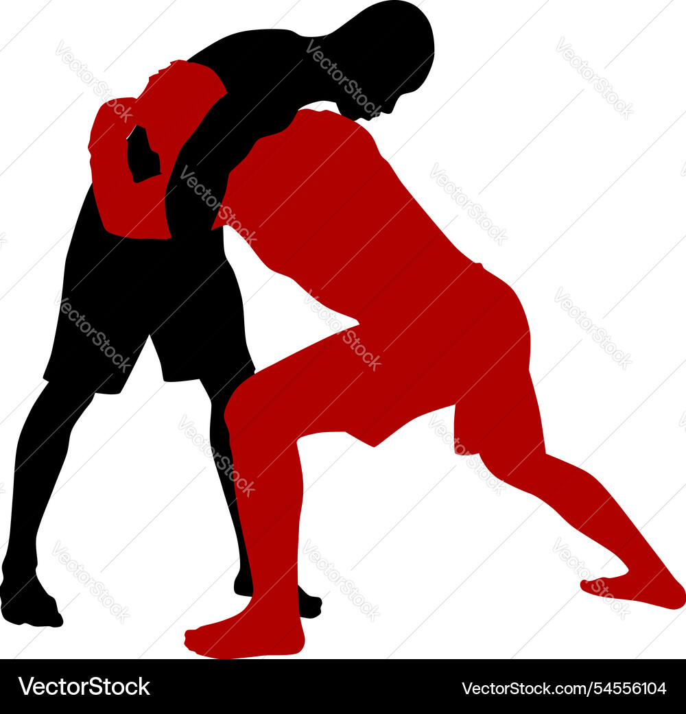 Ufc fighters Royalty Free Vector Image - VectorStock