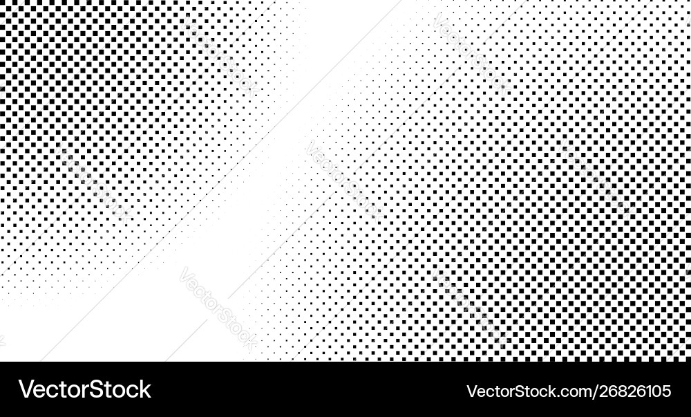 Halftone Square Background Royalty Free Vector Image