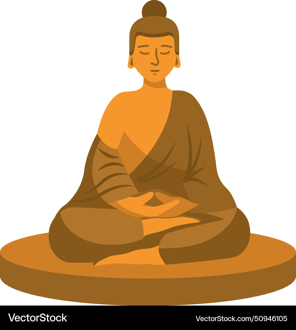 Waisak buddhism culture Royalty Free Vector Image