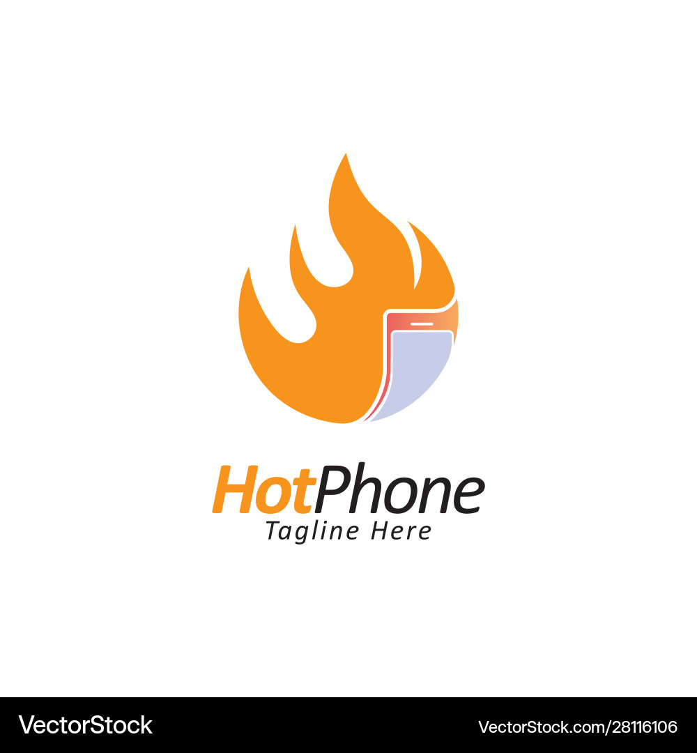 Phone logo Royalty Free Vector Image - VectorStock