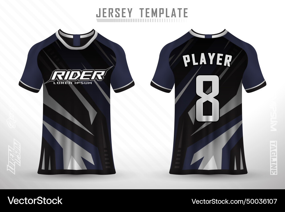 Front back t shirt design Royalty Free Vector Image