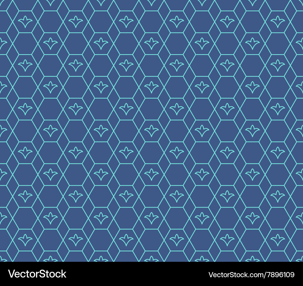 Arabic seamless pattern Royalty Free Vector Image