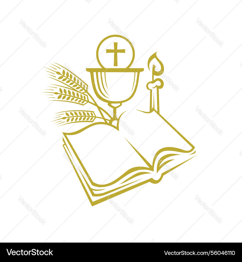 Holy communion icon Royalty Free Vector Image - VectorStock