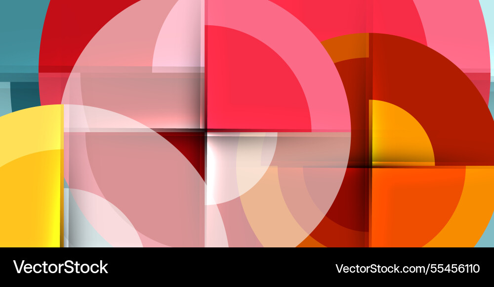 Target circle geometric abstract shapes for Vector Image