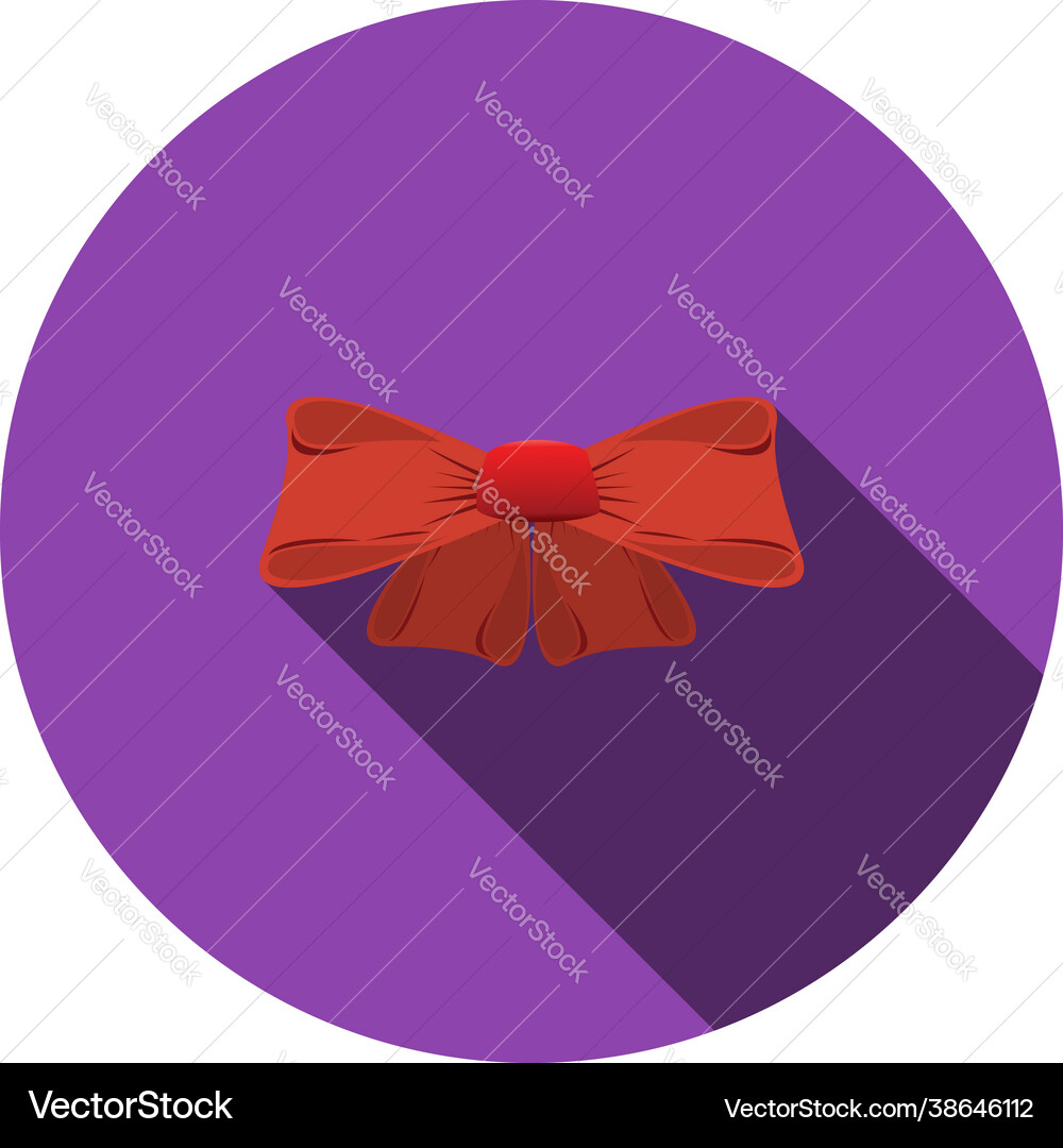 Party bow icon Royalty Free Vector Image - VectorStock