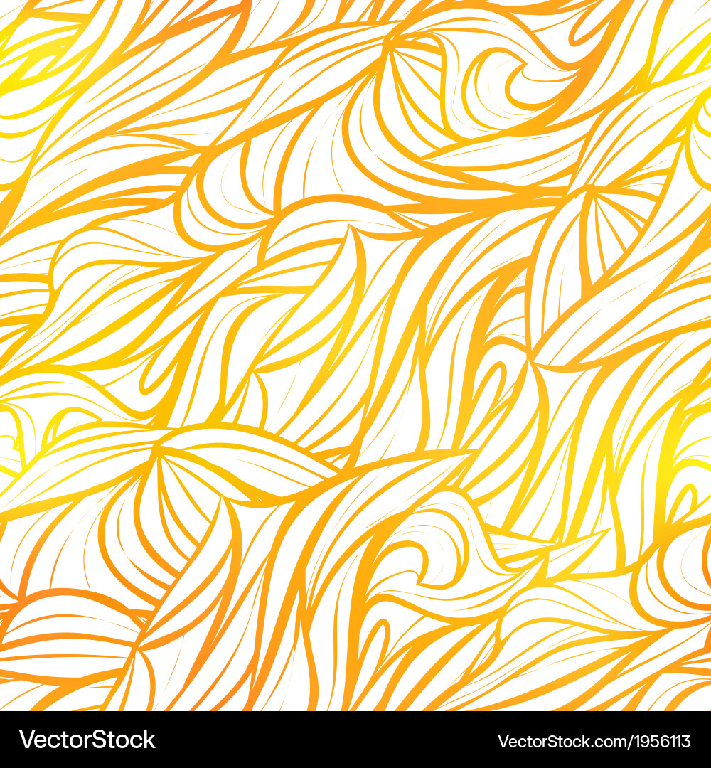 Intricate Yellow Braid Pattern Royalty Free Vector Image