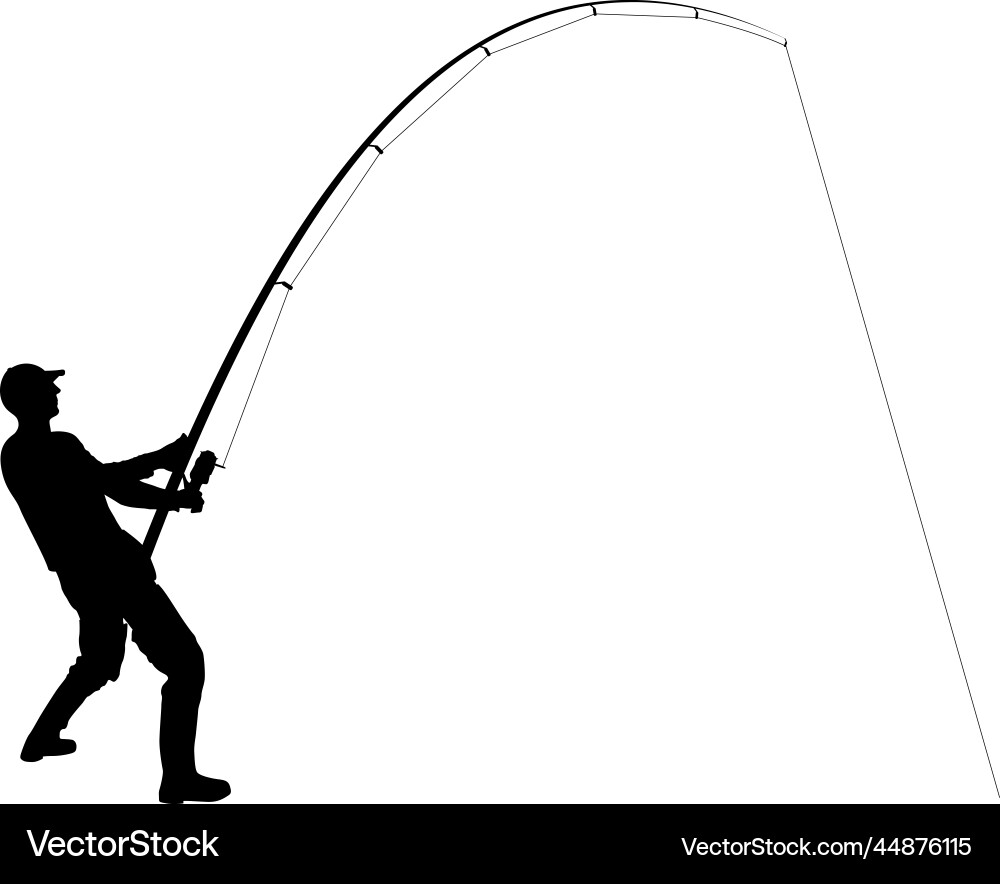 Fisherman Royalty Free Vector Image - VectorStock
