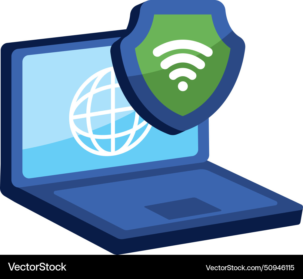 Internet day connected Royalty Free Vector Image