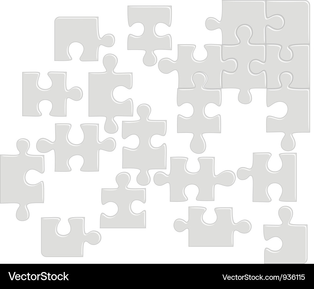 Puzzle Royalty Free Vector Image - VectorStock