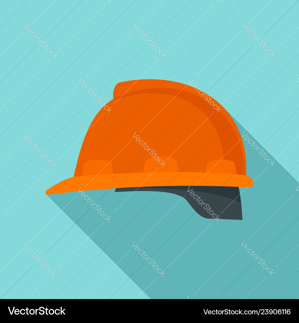 Construction Helmet Icon Royalty Free Vector Image