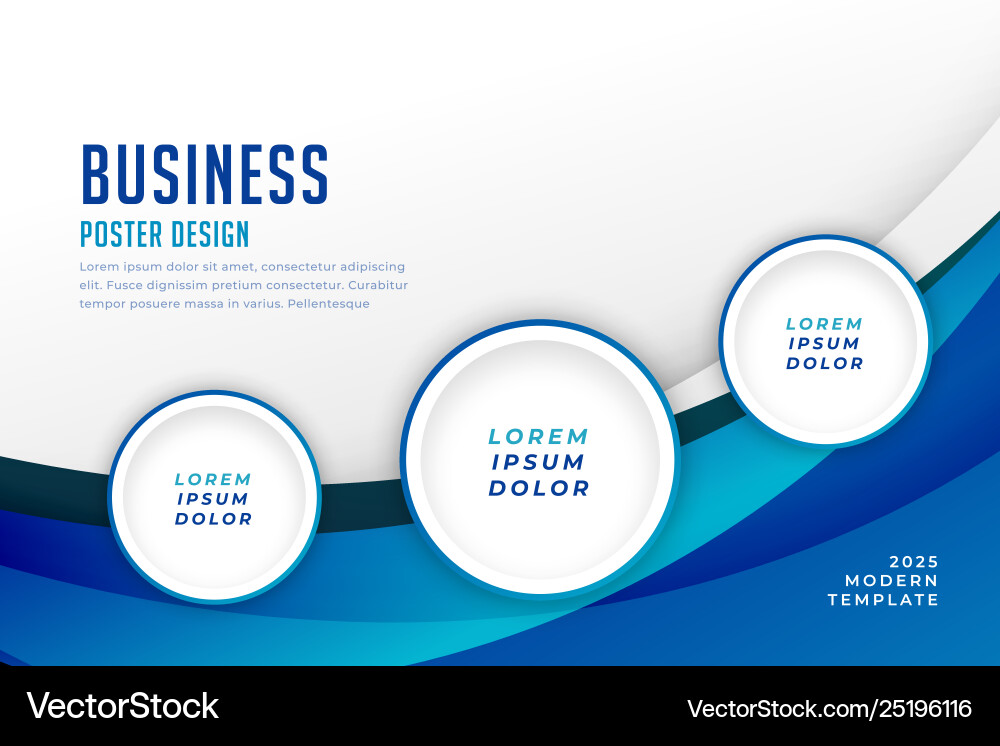 Modern Business Background Template Royalty Free Vector