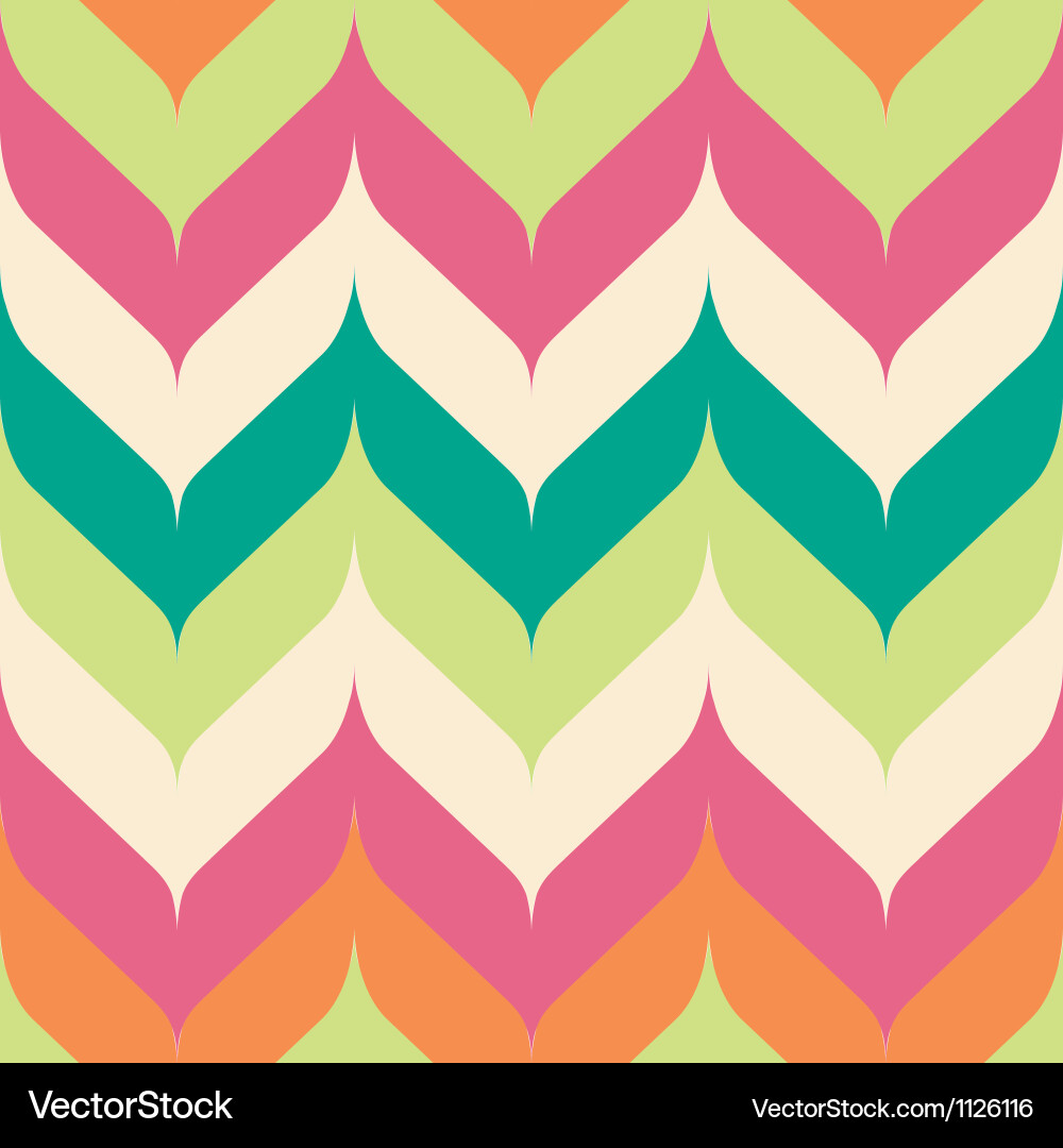 Seamless pointed chevron Royalty Free Vector Image