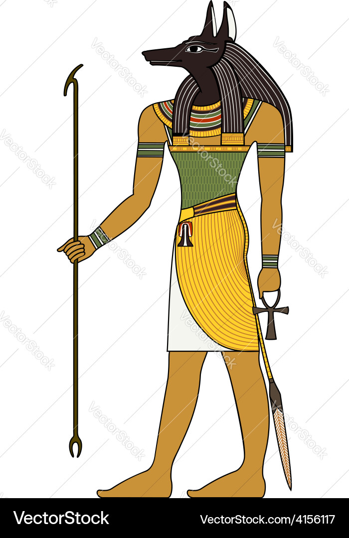 Anubis Royalty Free Vector Image - VectorStock