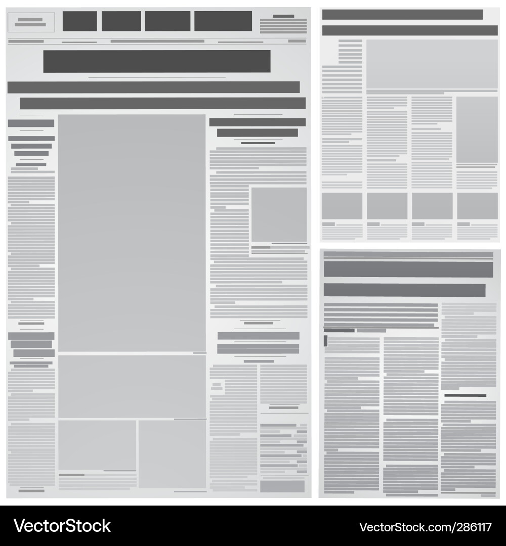 Composition Newspaper Vector Images (over 840)
