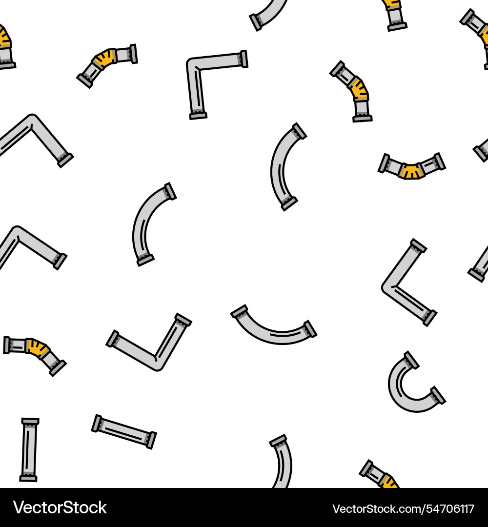 Pipeline oil industry gas pipe seamless pattern Vector Image