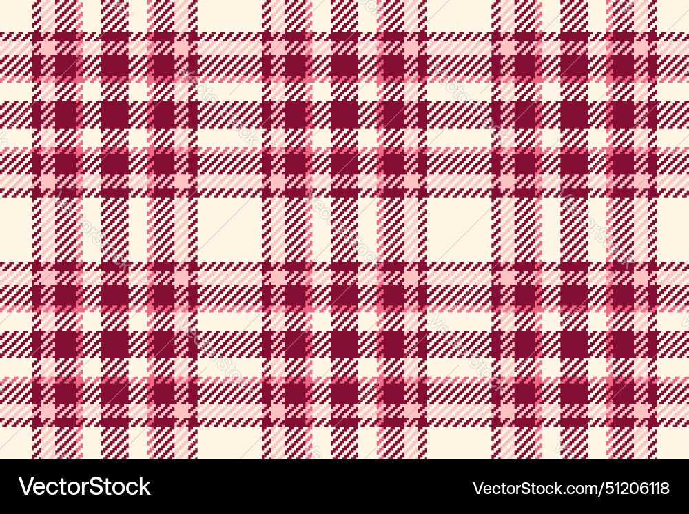 Plaid fabric background of texture seamless Vector Image