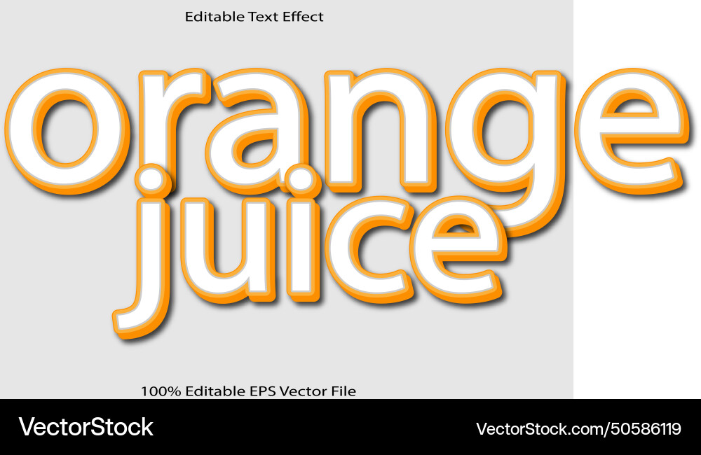 Happy weekend editable text effect 3d emboss Vector Image