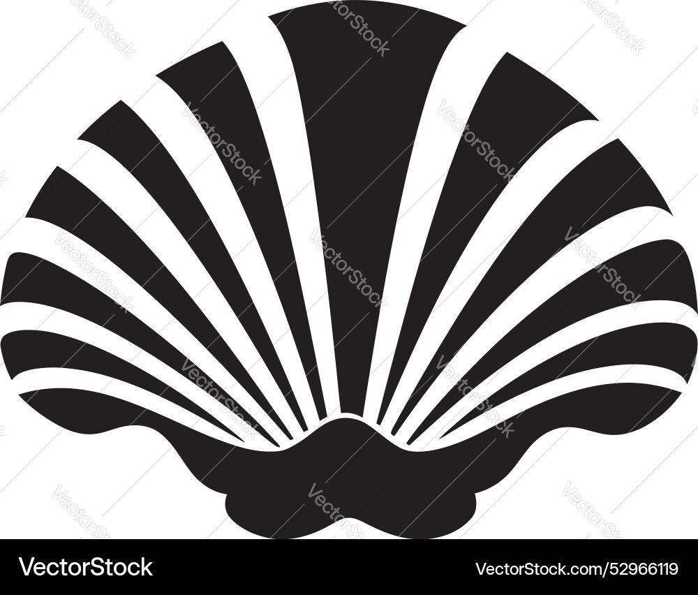 Shellfish radiance unveiled iconic emblem icon Vector Image