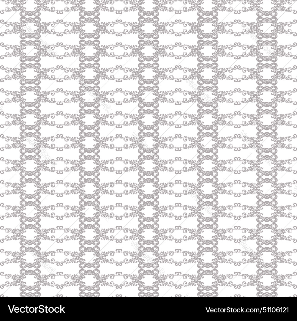 Monochrome seamless pattern with leaves motif Vector Image
