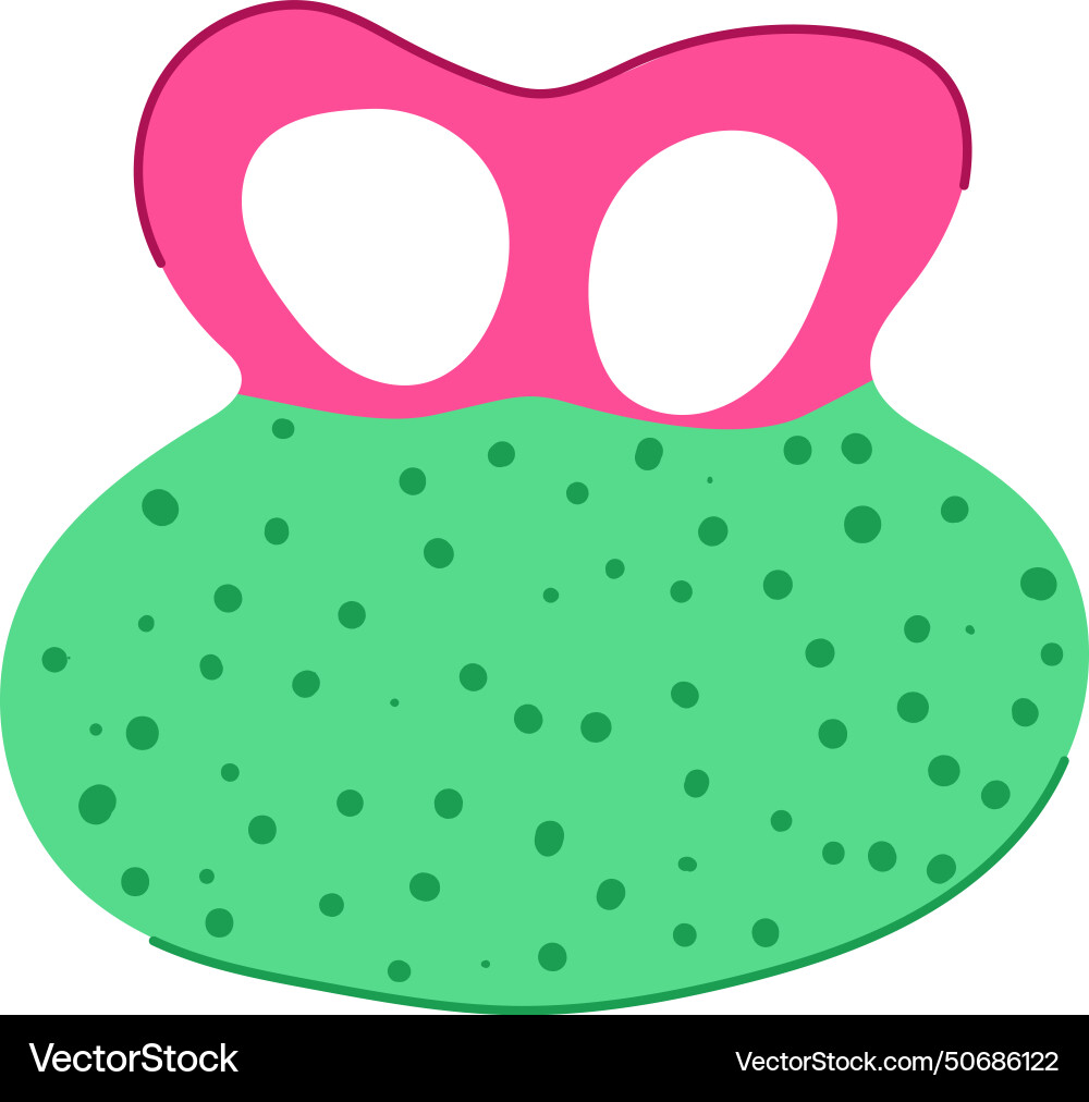 Free stress ball cartoon Royalty Free Vector Image