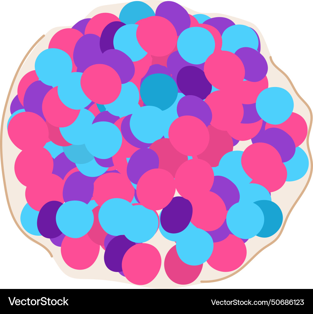 Mock stress ball cartoon Royalty Free Vector Image