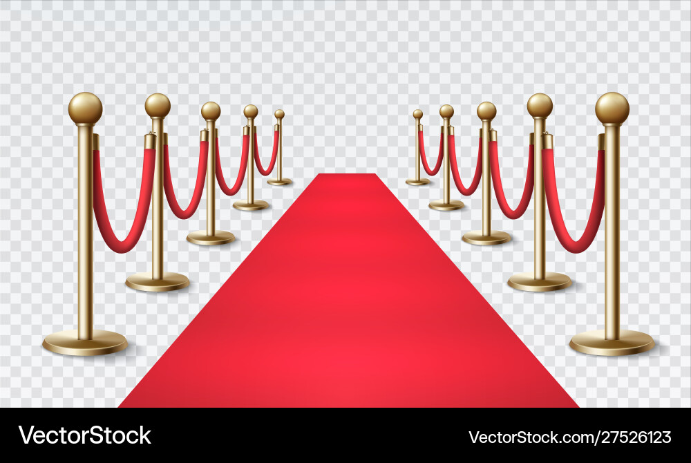 Red Carpet VIP Event Royalty Free Vector Image
