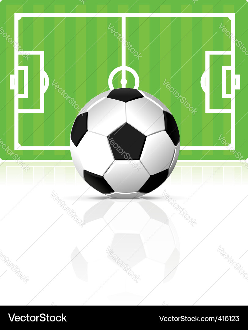 Soccer ball Royalty Free Vector Image - VectorStock