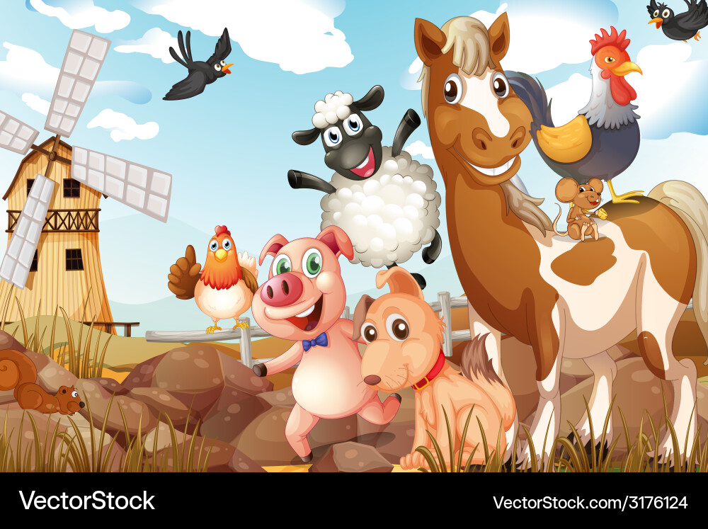 Animals Royalty Free Vector Image - VectorStock