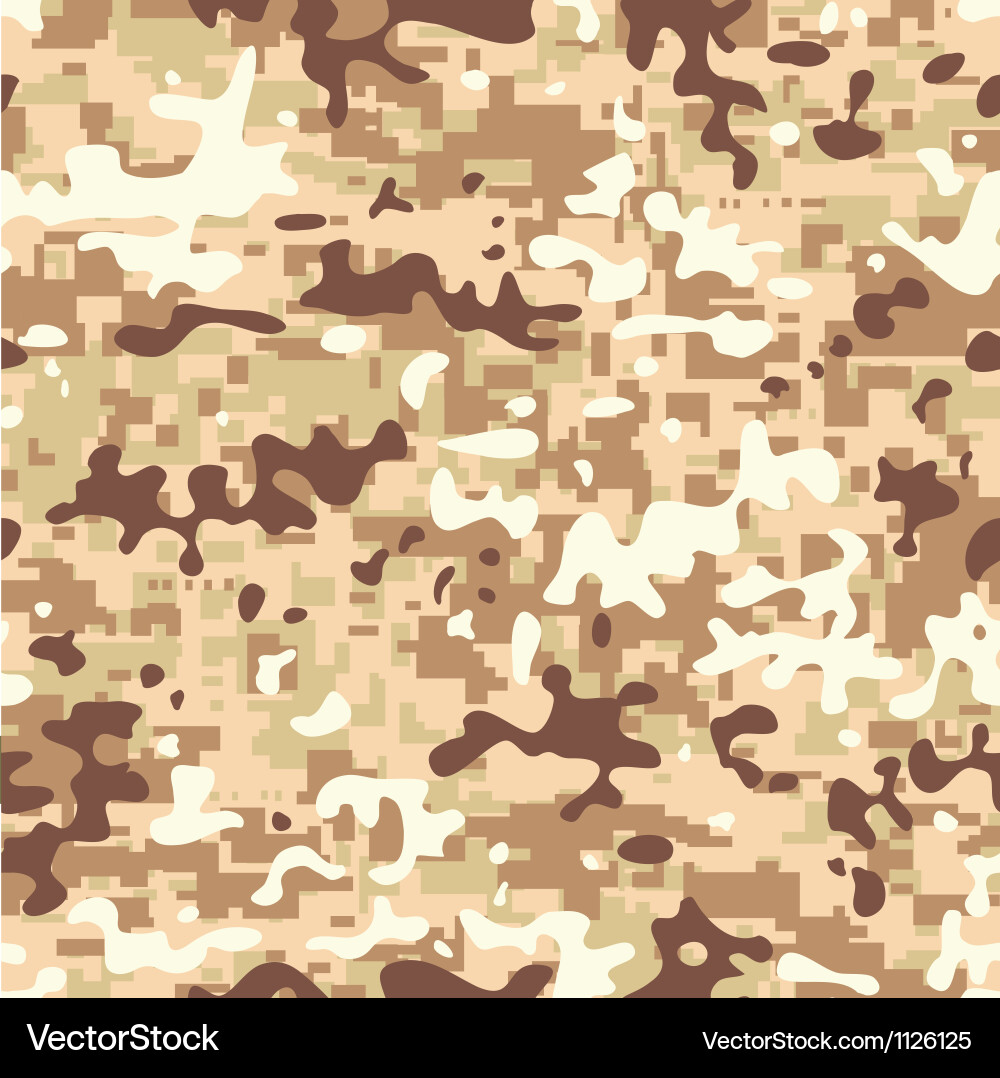 Digital Camo Pattern Royalty Free Vector Image